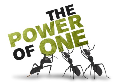 The power of ONE… – Joy in the Journey